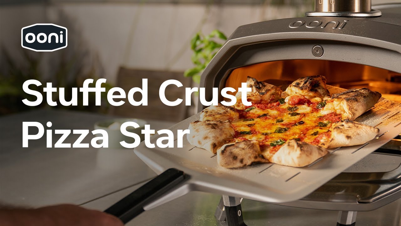 How to make Stuffed Crust Star Pizza | Ooni Pizza Ovens - YouTube
