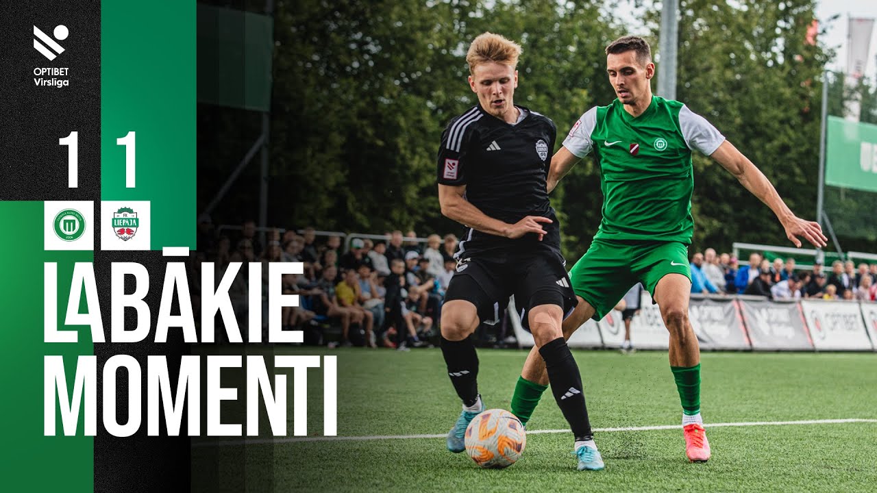 1. kārta: FK Metta 1:1 FK Liepāja (Labākie momenti) - YouTube