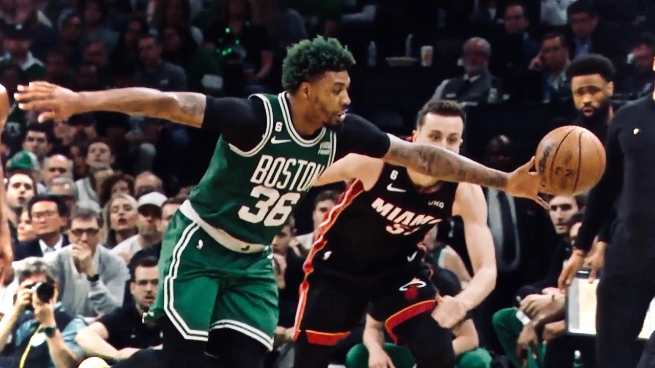 Marcus Smart Defense | Game 5 vs. Heat - YouTube