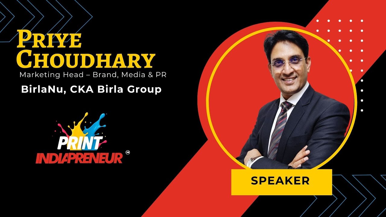 Print Indiapreneur #mumbai 2025 Priye Choudhary Marketing Head Media # ...