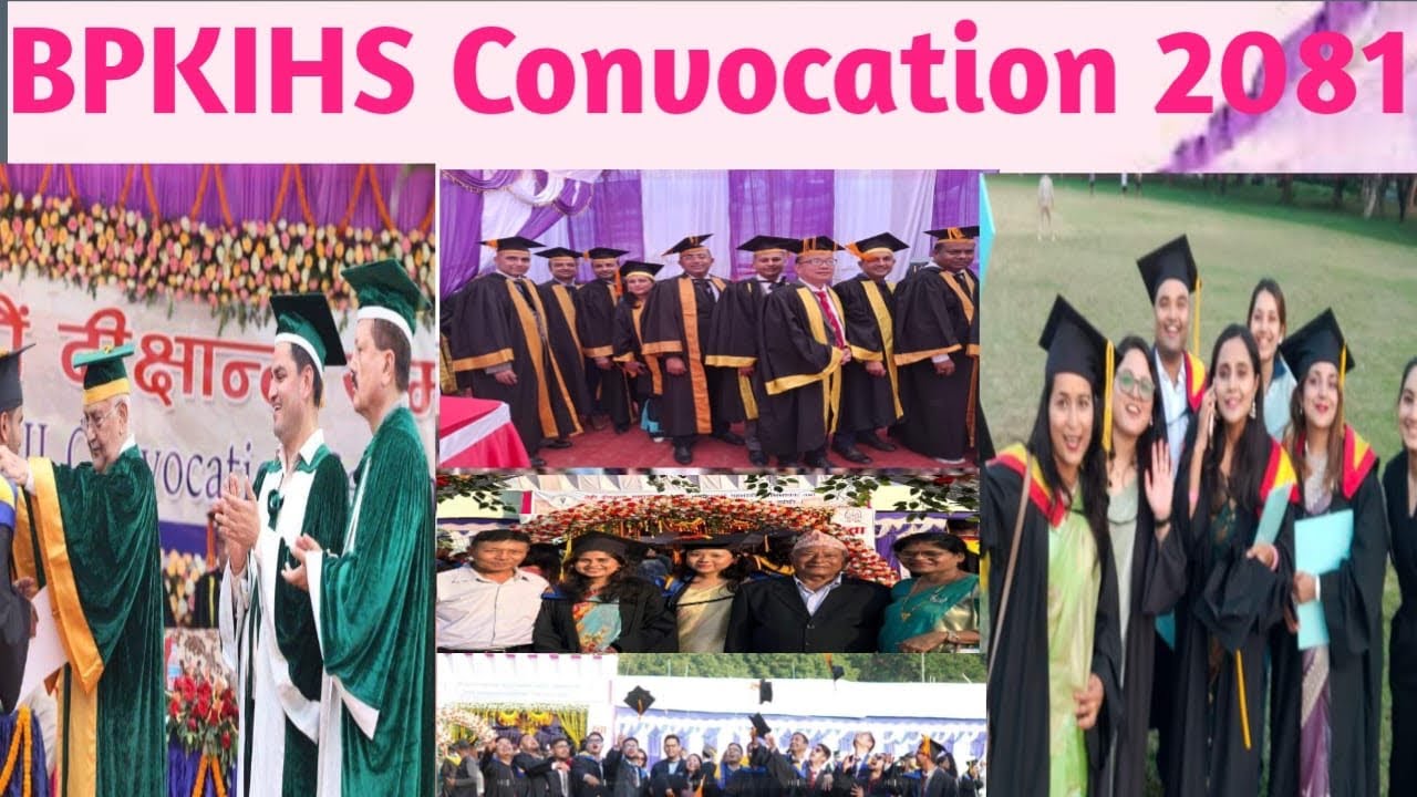 13TH CONVOCATION CEREMONY OF BPKIHS|| GRADUATION DAY #bpkihs # ...