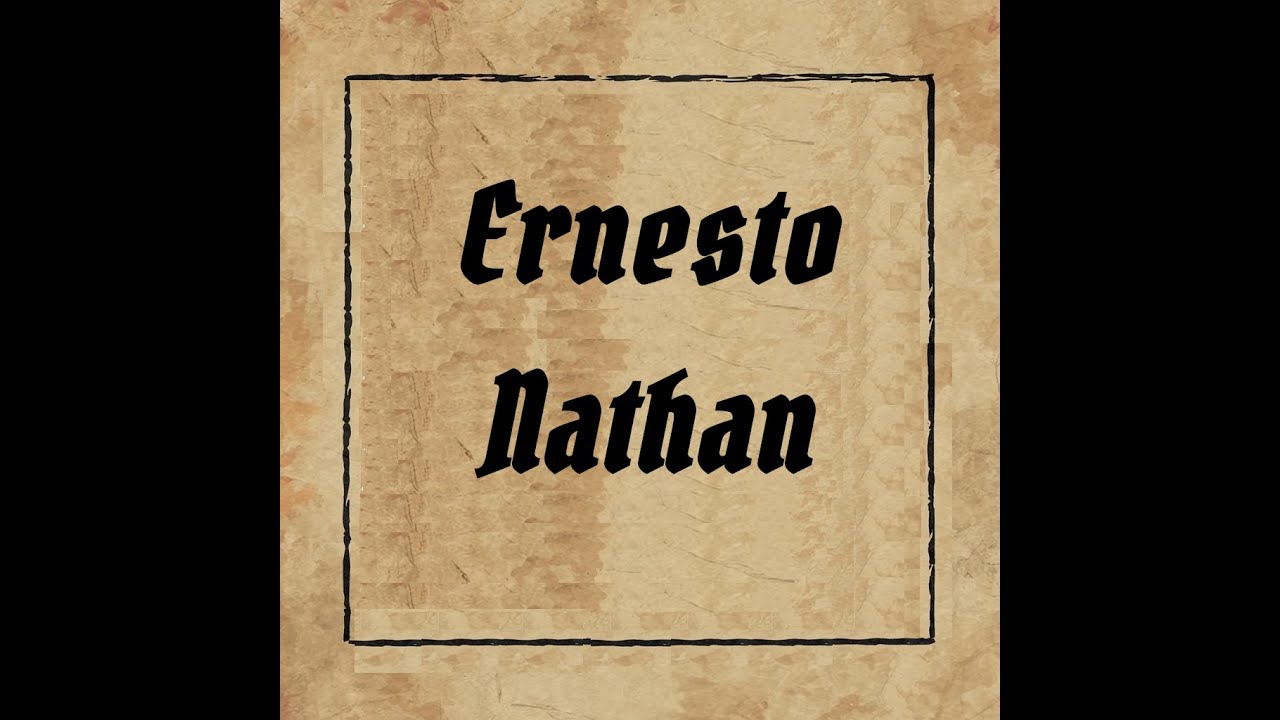 Ernesto Nathan un sindaco ebreo a Roma - YouTube