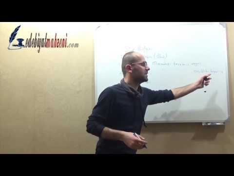 YGS LYS Edebiyat konu anlatımları Şiir bilgisi 1  kısım