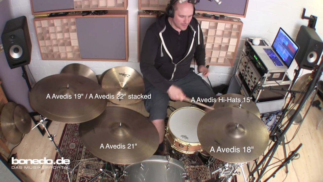 Zildjian A Avedis 2016 Cymbals Sound Demo - YouTube