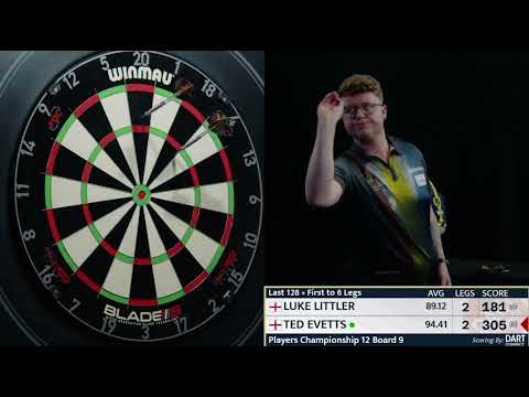 NEW DARTS | Luke Littler vs Ted Evetts | Players Championship 12 2025 🎯 ...
