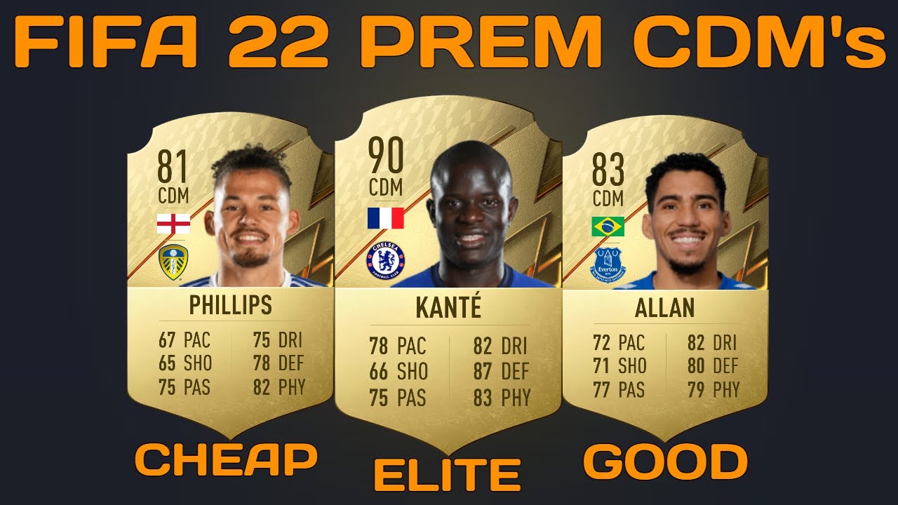 BEST PREMIER LEAGUE CDM’s FOR FUT CHAMPS - (CHEAP, GOOD & EXPENSIVE OP ...