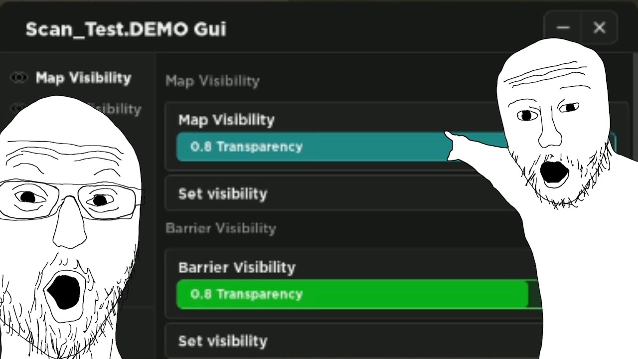 Scan Test Demo Gui Script Youtube
