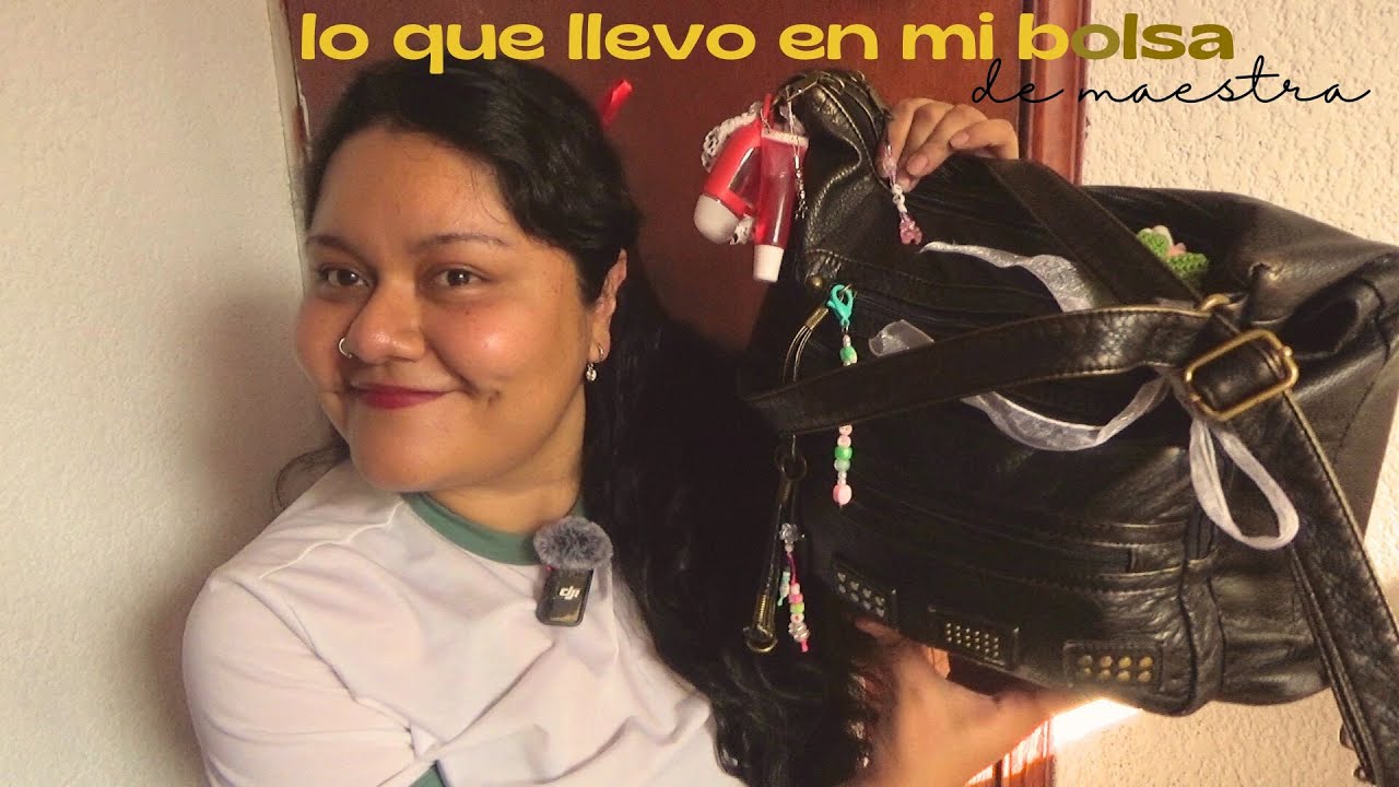 prepara conmigo MI BOLSA DE MAESTRA ⋆ 𐙚 ̊. - YouTube