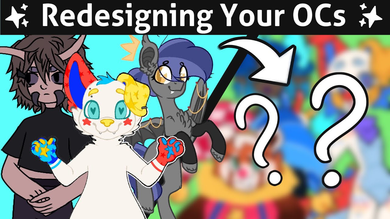INSERT CATCHY TITLE HERE - Redesigning YOUR OCs (Pt.11) - YouTube