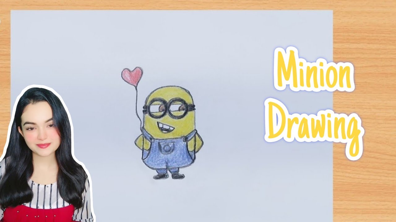 How To Draw A Minion Step By Step | Minion Drawing Easy - YouTube