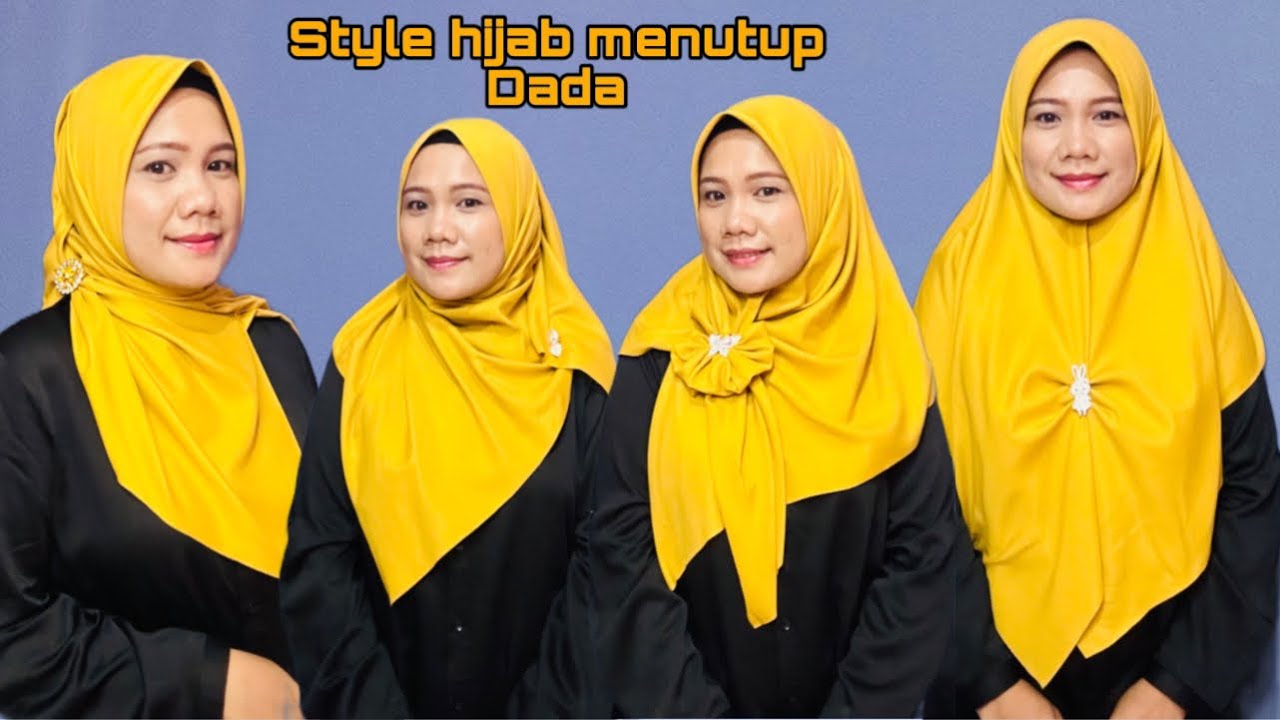 #4 tutorial hijab menutup dada,simpel & cantik || #subscribe #style # ...