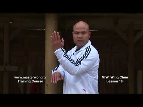 How to do Wing Chun Lesson 19  basic hand exercise  static blocking for high kicks