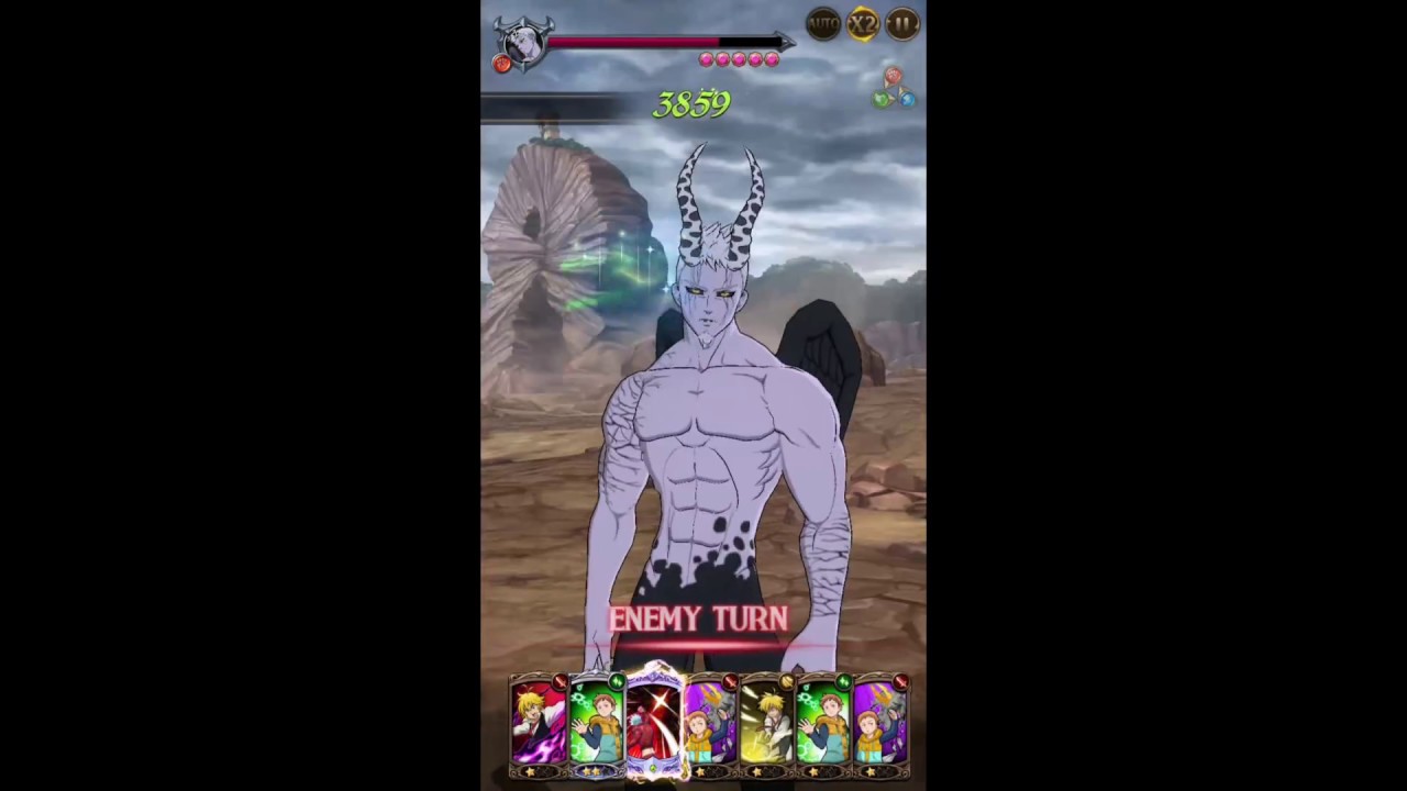 Seven Deadly Sins: Grand Cross - Ch.6 (Red) Gray Demon Hendrickson ...