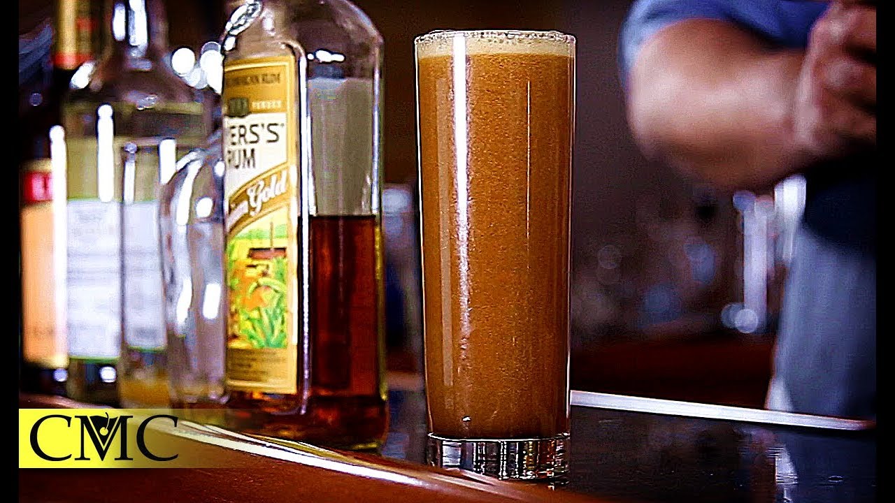 How To Make The Krakatoa / Tiki Cocktail - YouTube
