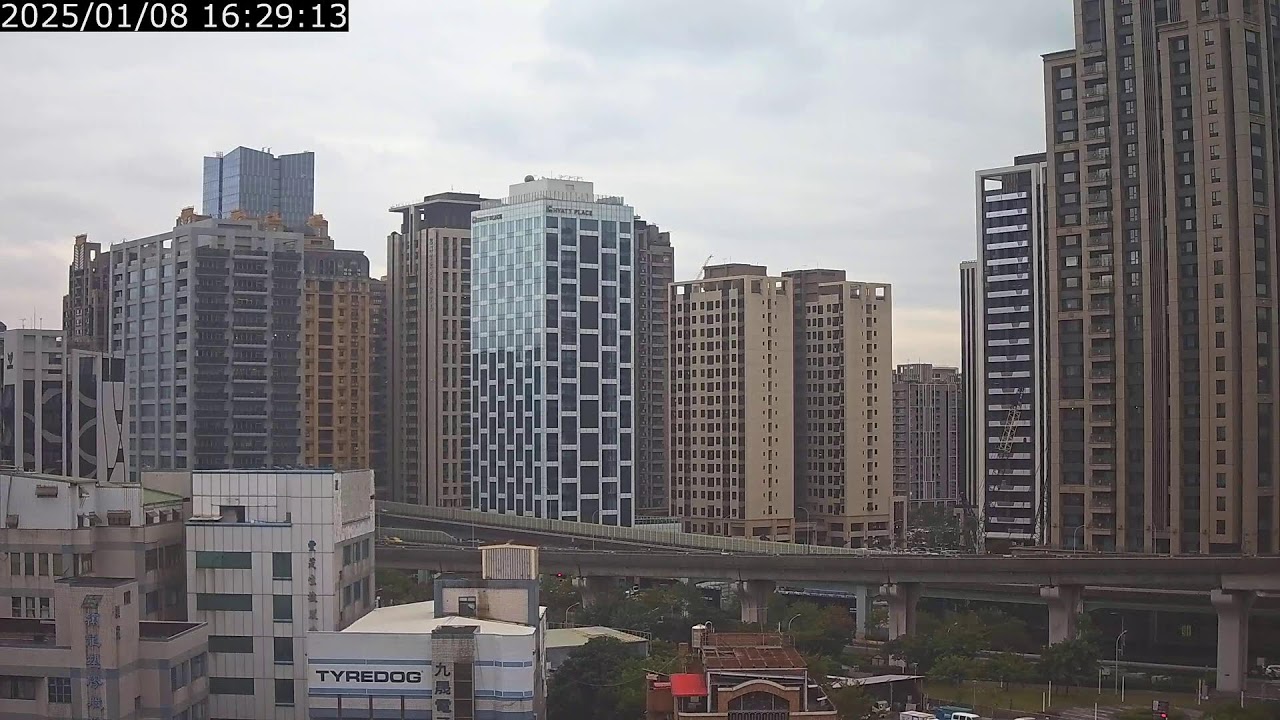 2025/01/08 08:29:30 4K Live stream, AI camera, 即時影像, 新北市 副都心, New ...