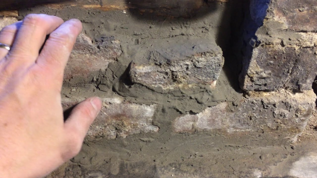 Basement Window Concrete Repair ... Main House - YouTube