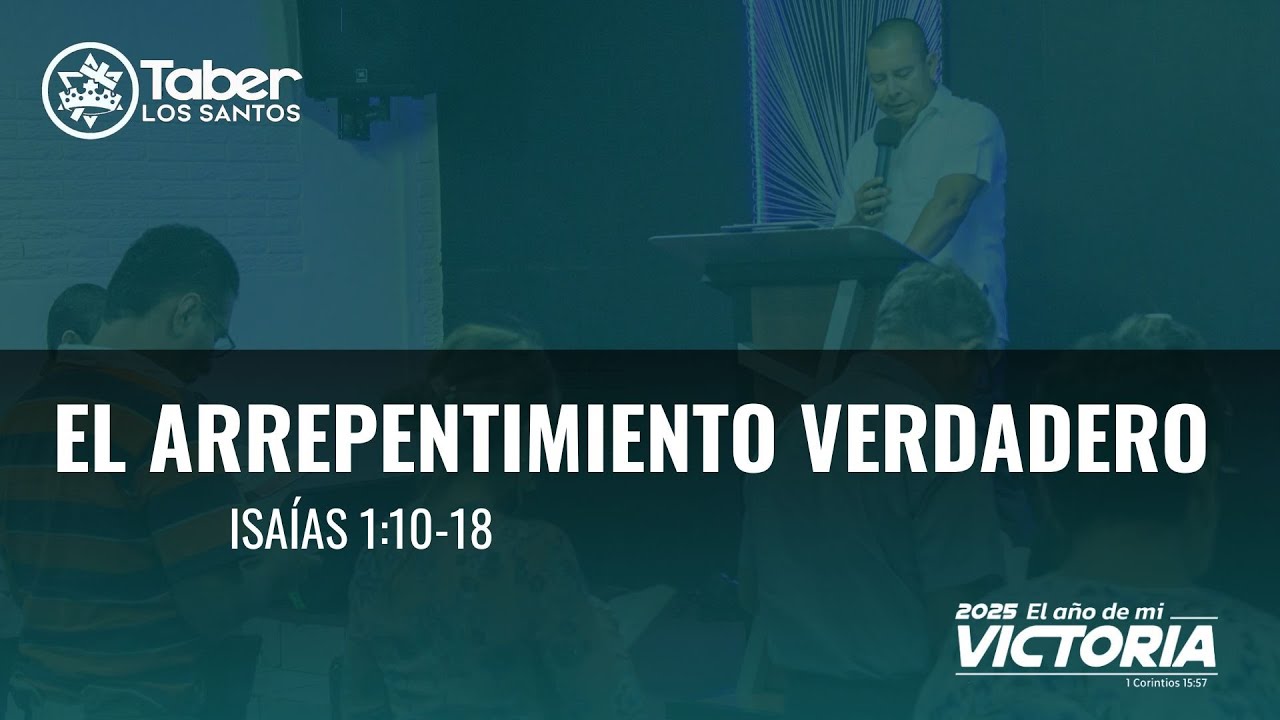 El arrepentimiento verdadero I Ps. Fidel Trejo - YouTube