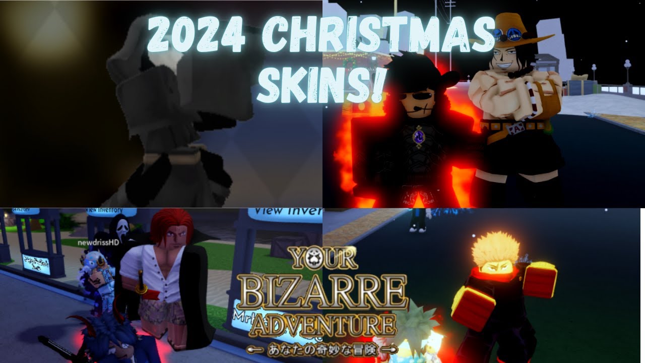 SHOWCASING THE NEW YBA 2024 CHRISTMAS SKINS!! - YouTube