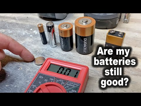 How to Test Common Household Batteries With A Multimeter