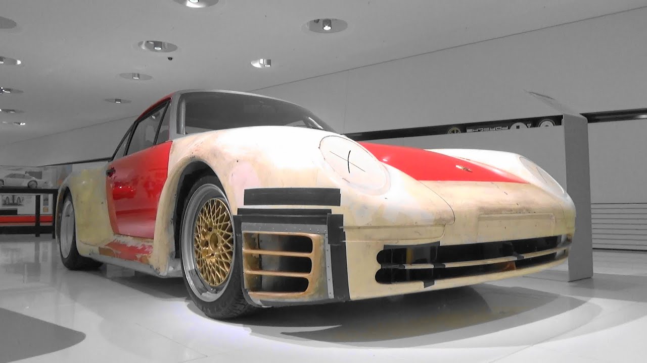 Porsche 959 aerodynamic study C29 - The Super Porsche - Porsche Museum ...