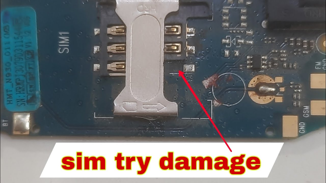 How to change mobile sim tray - YouTube