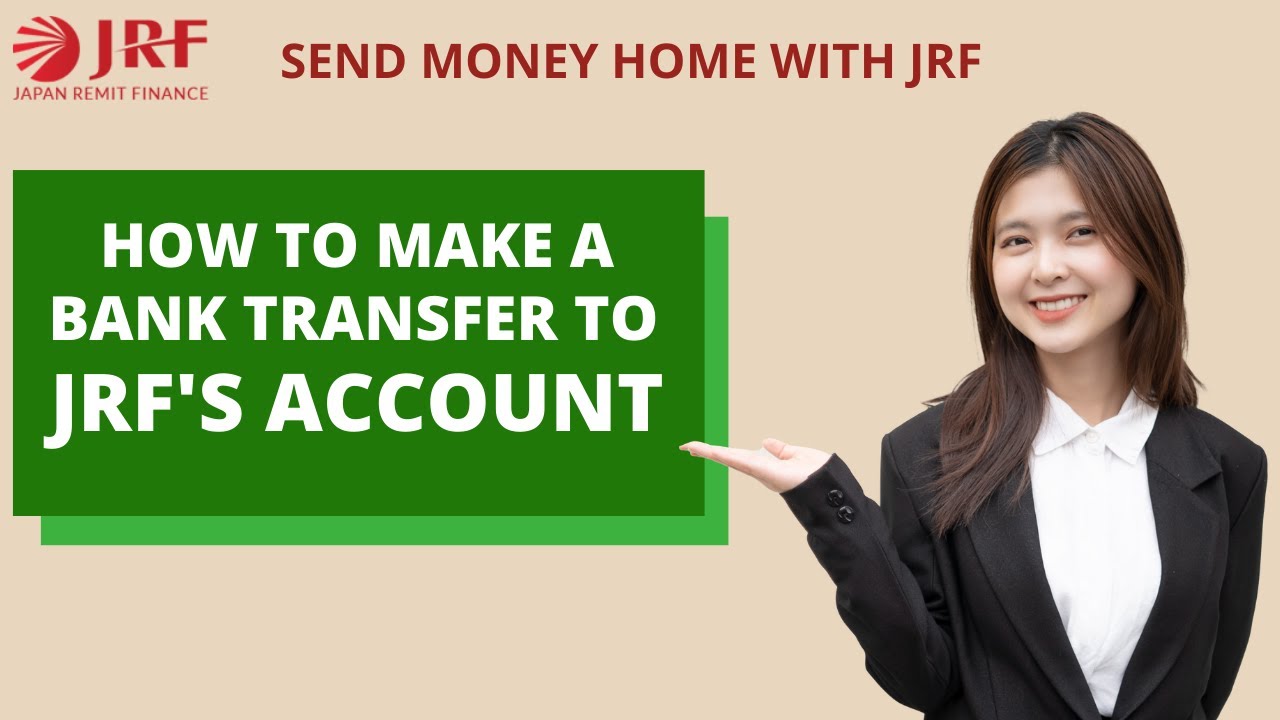 How to make a Yucho bank transfer to JRF's account - YouTube