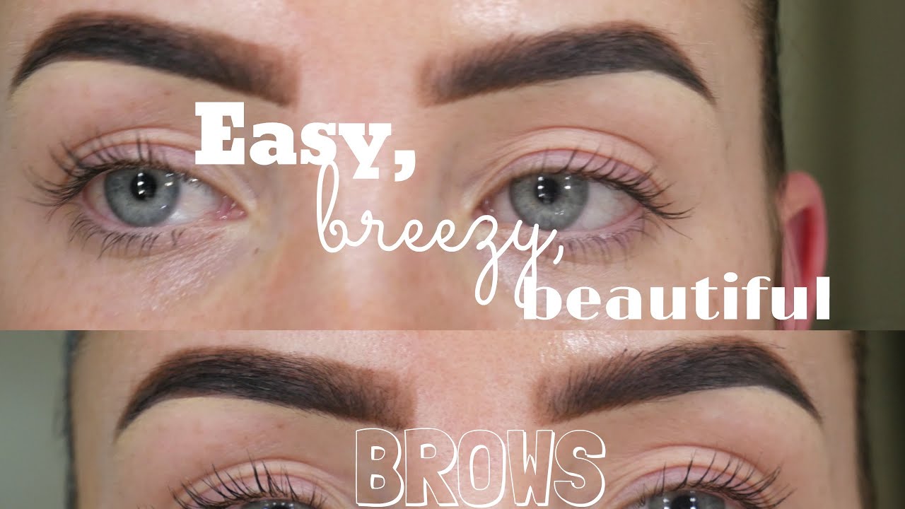 Easy Brow Tutorial | Quick & Natural | Alison Epp - YouTube