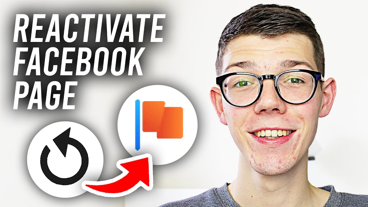 How To Reactivate Facebook Page - Full Guide - YouTube