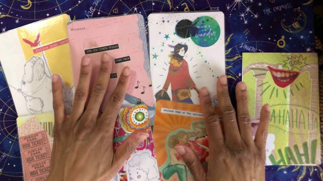 Creating a handmade oracle deck | NATURE theme - YouTube