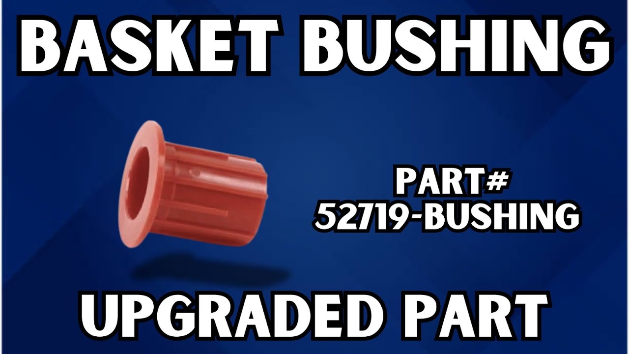 52719-BUSHING Washing Machine Basket Bushing - Upgraded Part - YouTube