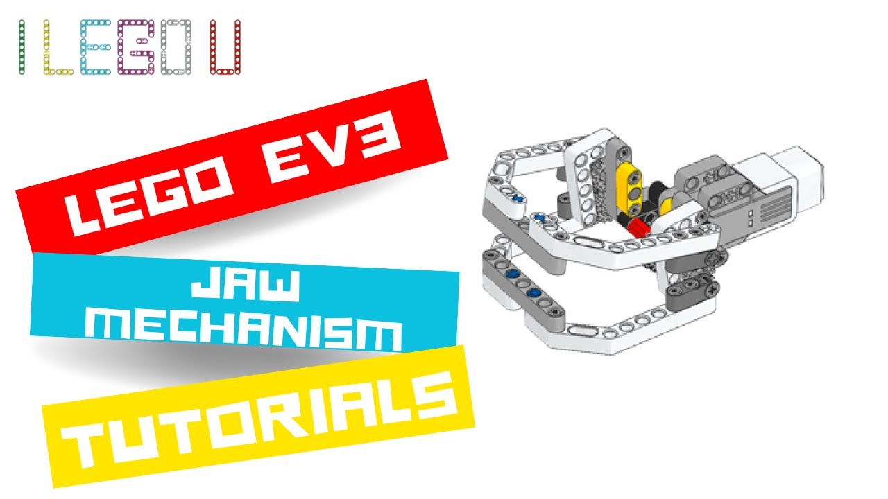 LEGO EV3 JAW MECHANISM Building Instructions - JAW MECHANISM TUTORIALS ...