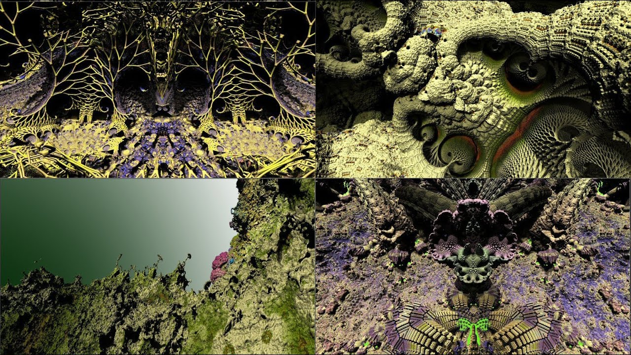 Mandelbulber 4D Fractal – Amazing Surf M3D - YouTube
