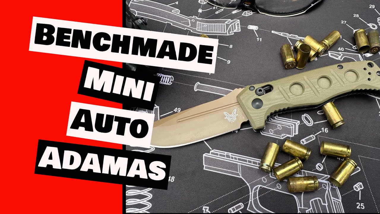Benchmade Mini Auto Adamas - Is this the best Benchmade Period? - YouTube