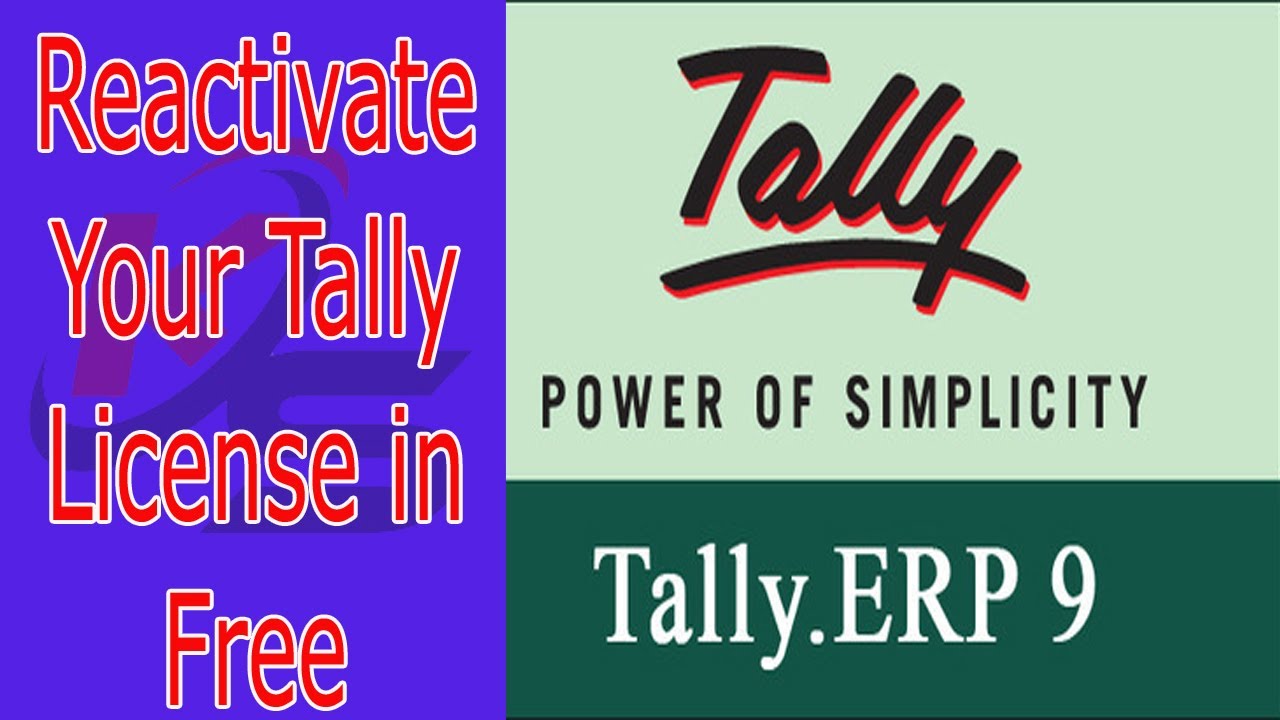HOW TO REACTIVATE LICENSE OF TALLY ERP9 Beginners Guide/Reactivate ...