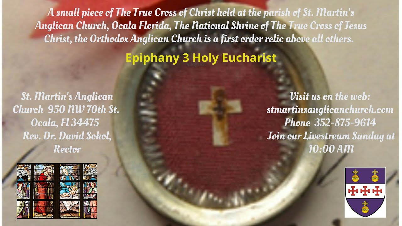 Epiphany 3 Holy Eucharist - YouTube