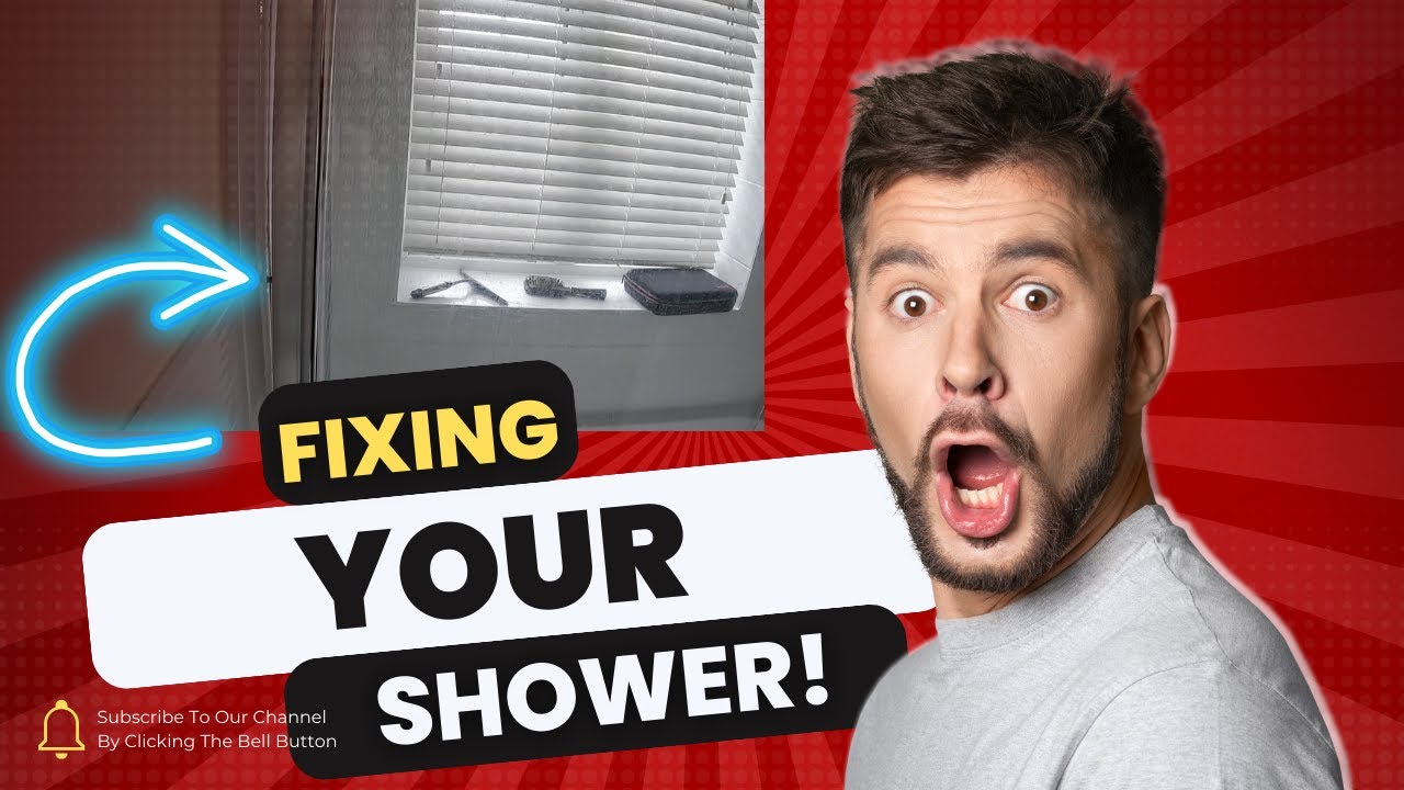 How To Fix Shower Screen Coming Away From Wall | UK PLUMBER - YouTube
