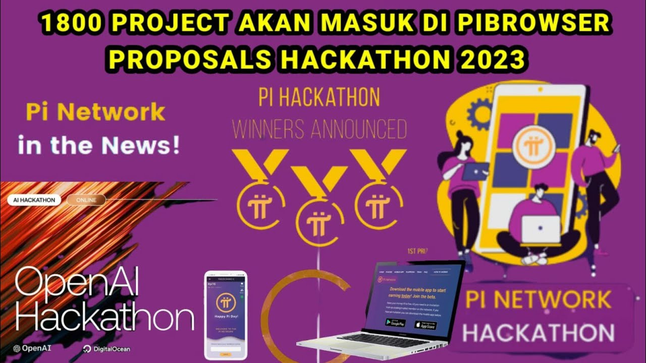 PINETWORK HACKATHON || 1800 PROJECT MENGIKUTI HACKATHON PI NETWORK. #pinetworkhackathon # ...