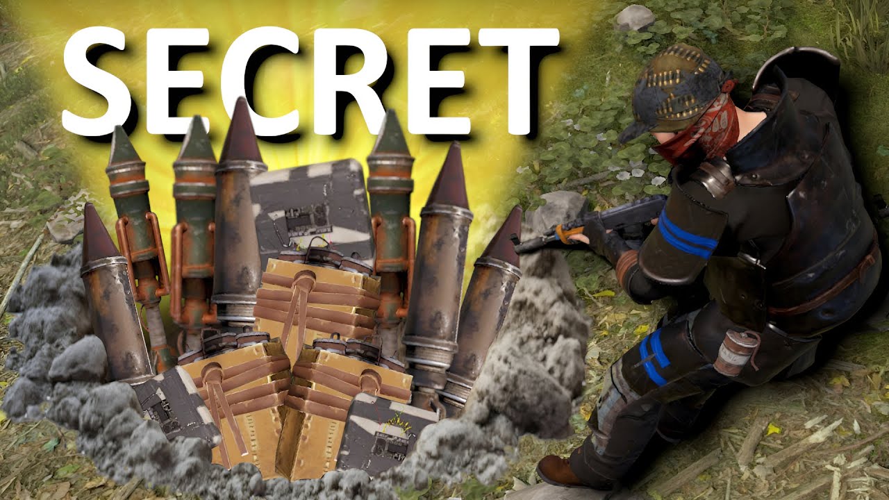 An ARMORY of Explosives Beneath the Ground | Rust Bushcraft - YouTube