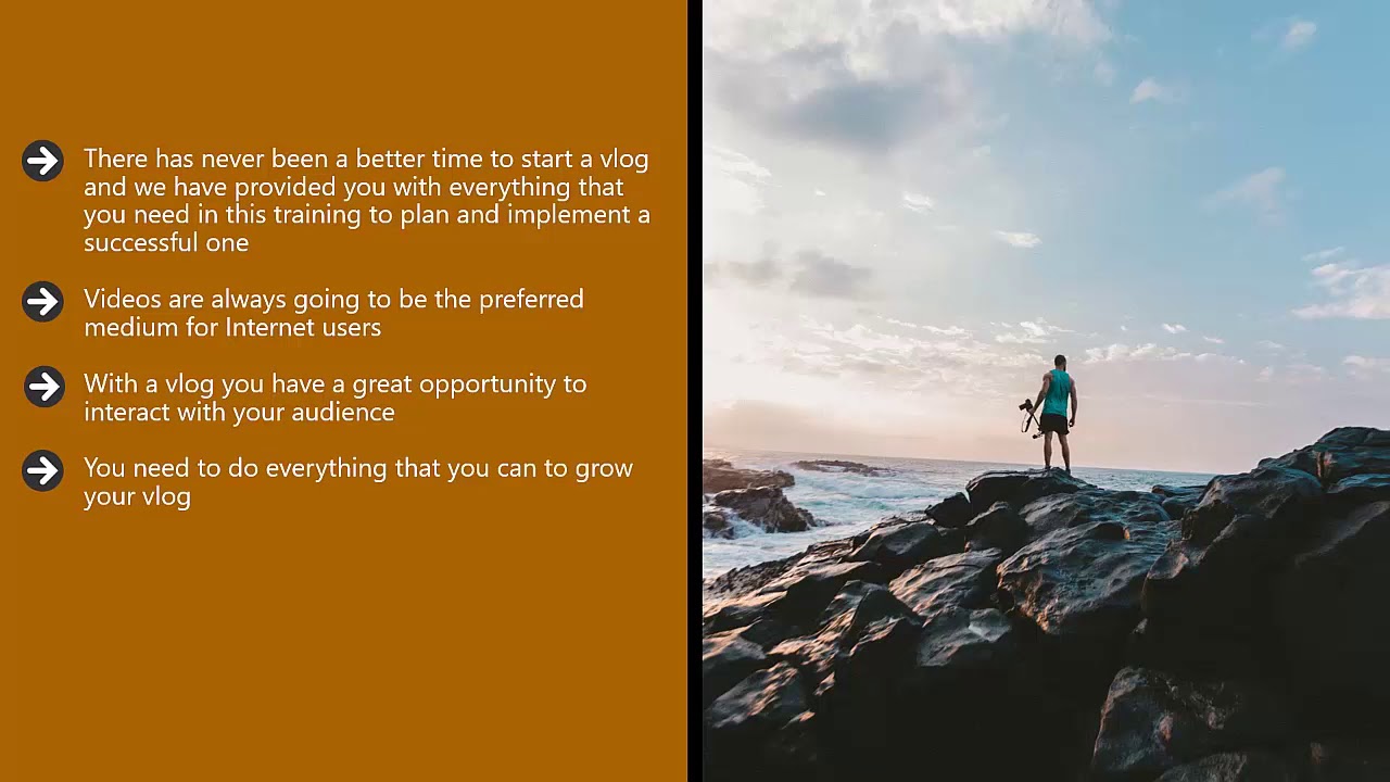 Conclusion Time to start blogging - YouTube