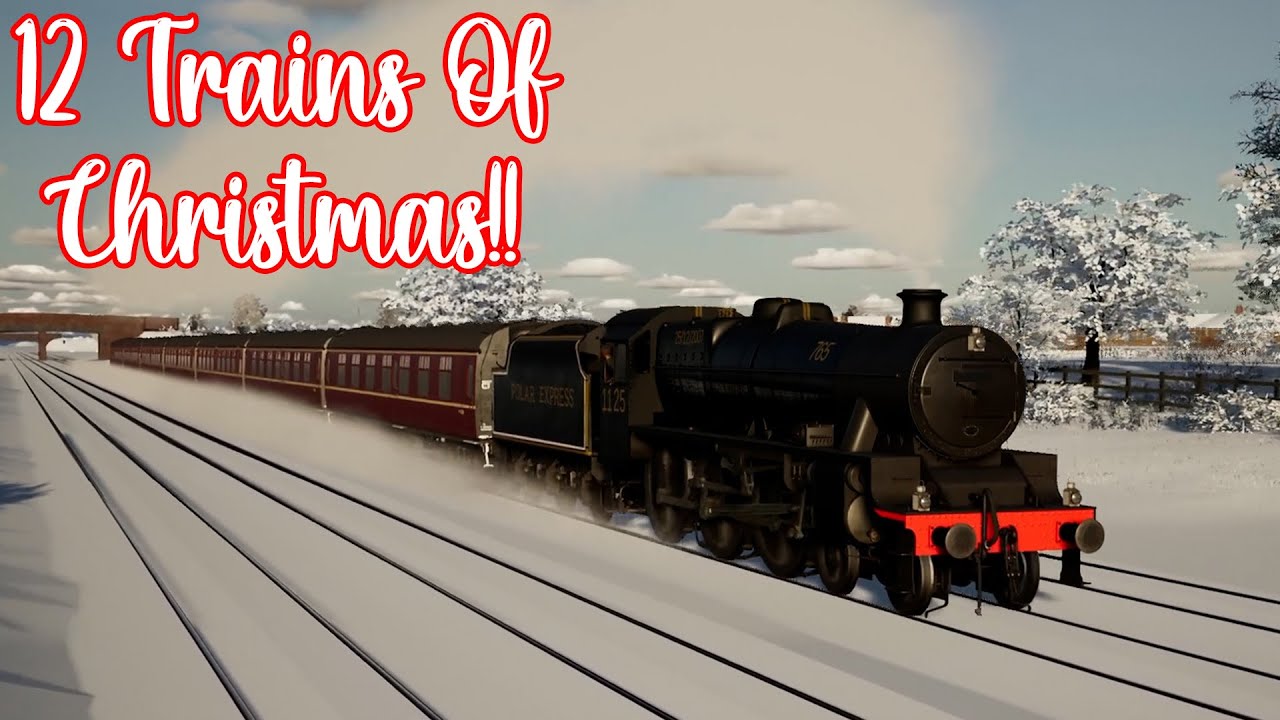 Driving The POLAR EXPRESS!! 12 Trains Of Christmas - Episode #12 (Train ...