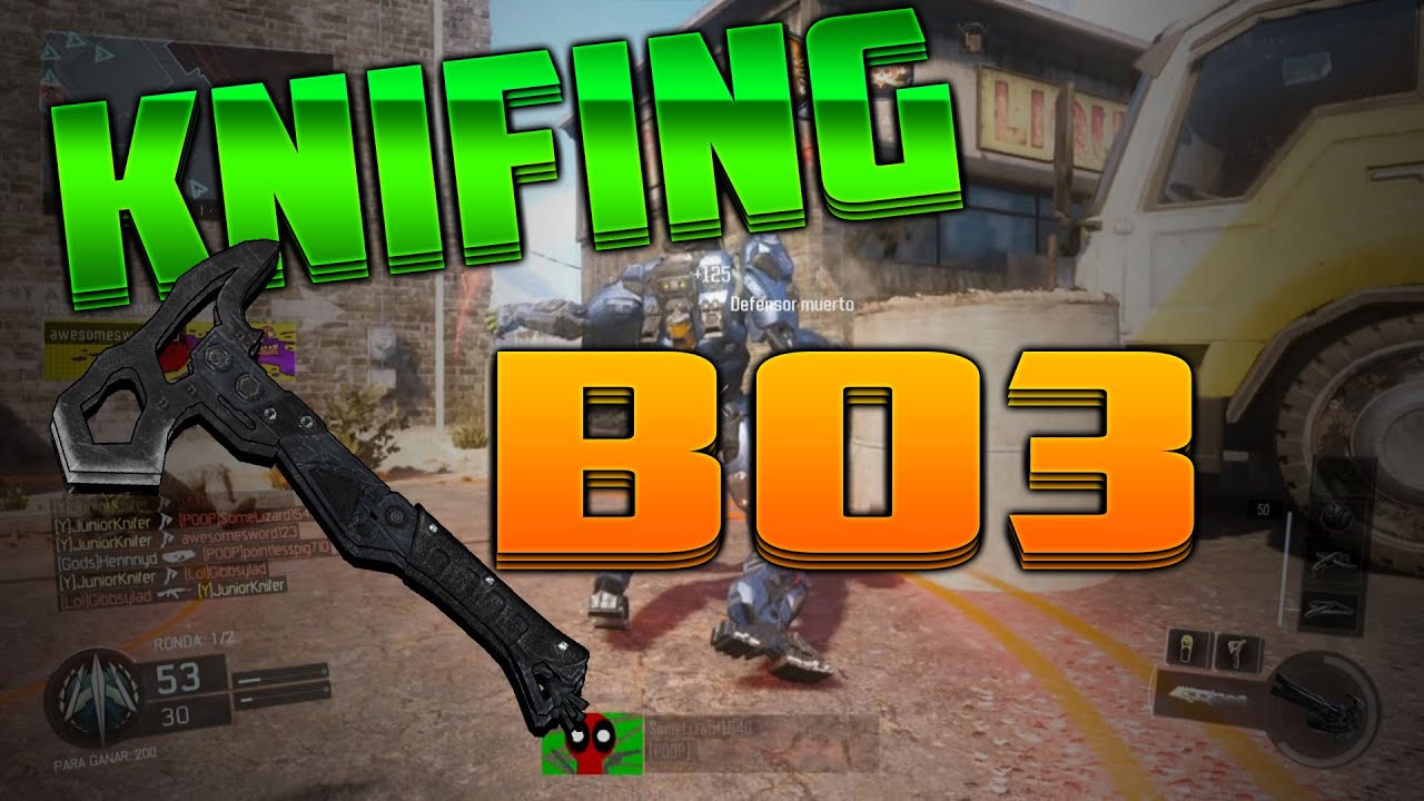 KNIFING IN BO3 + 5ON TK! | BO3 Clips & Fails - YouTube