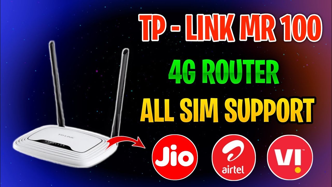 New tp link mr 100 router unboxing review | tp link mr100 speed test ...