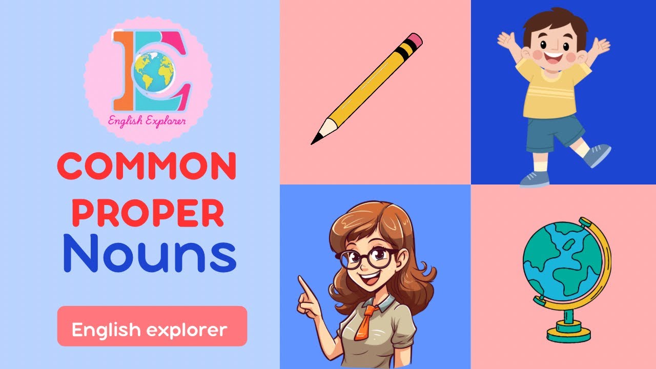 Common and Proper Nouns | parts of speech | English grammar - YouTube