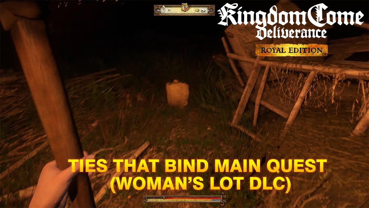 Kingdom Come Deliverance - Ties that Bind Quest (Woman's Lot DLC) - YouTube