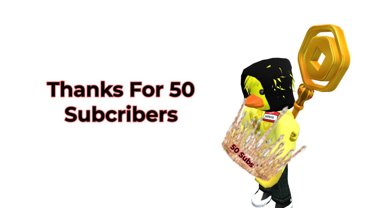 Thanks For 50 Subs - YouTube