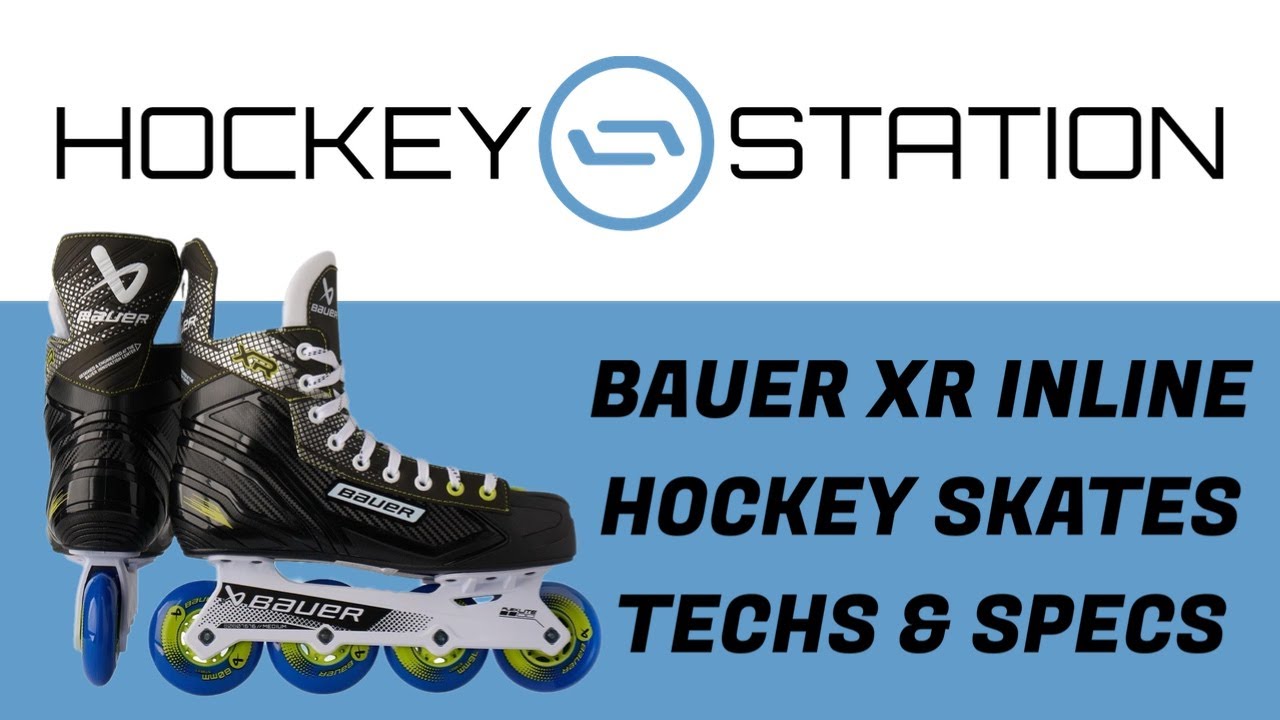 Bauer XR Inline Hockey Skates Techs ans Specs - YouTube