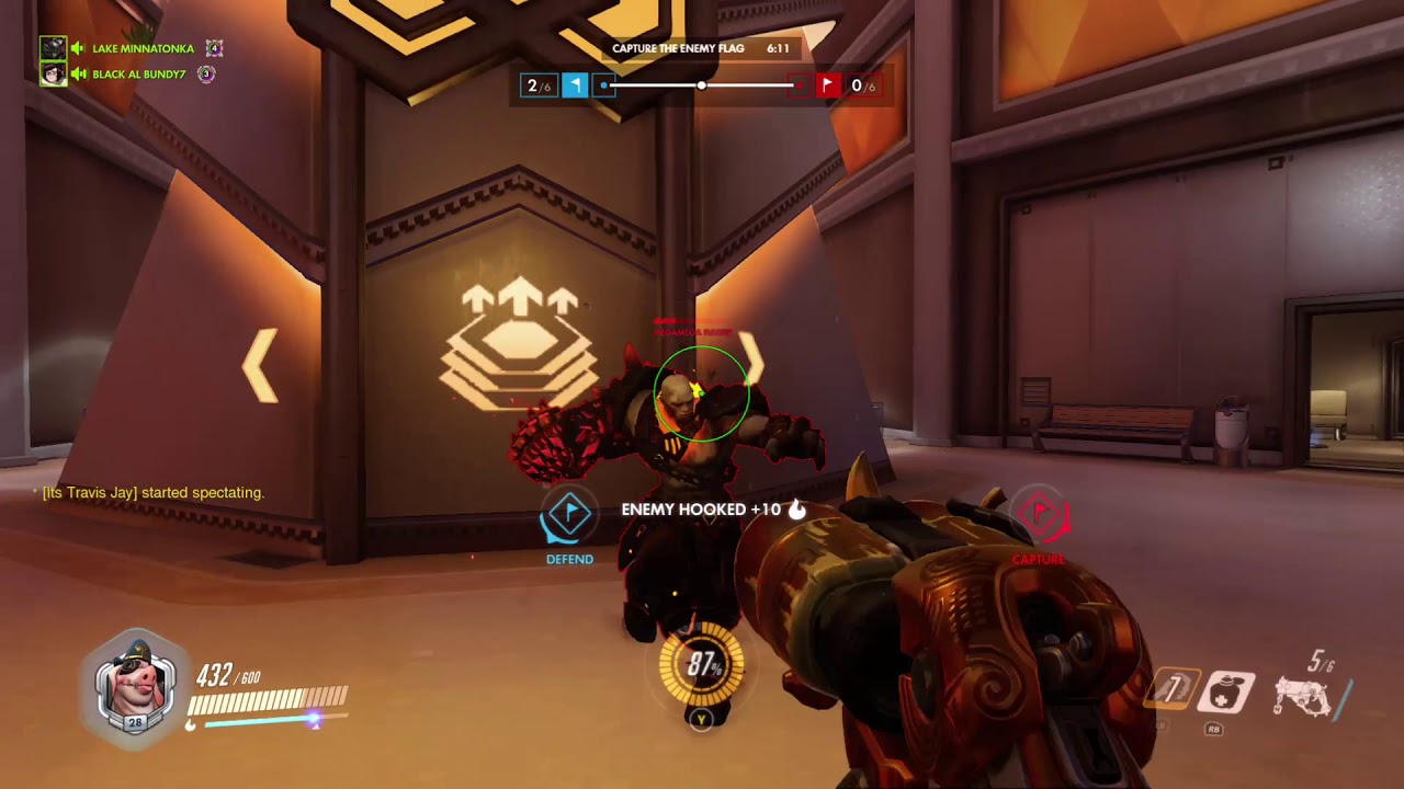 Flags & Forearms: Overwatch CTF Blitz Gameplay - YouTube