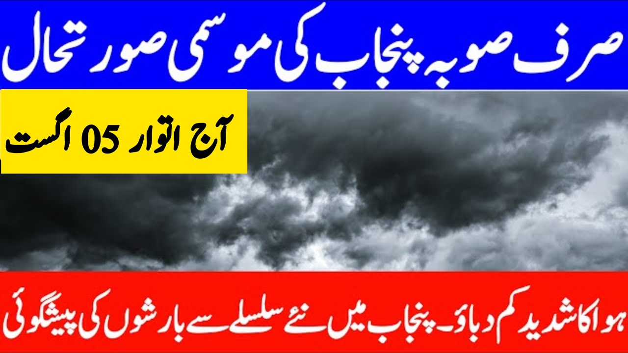 punjab ka mosam | today weather punjab | weather update today | mosam ...