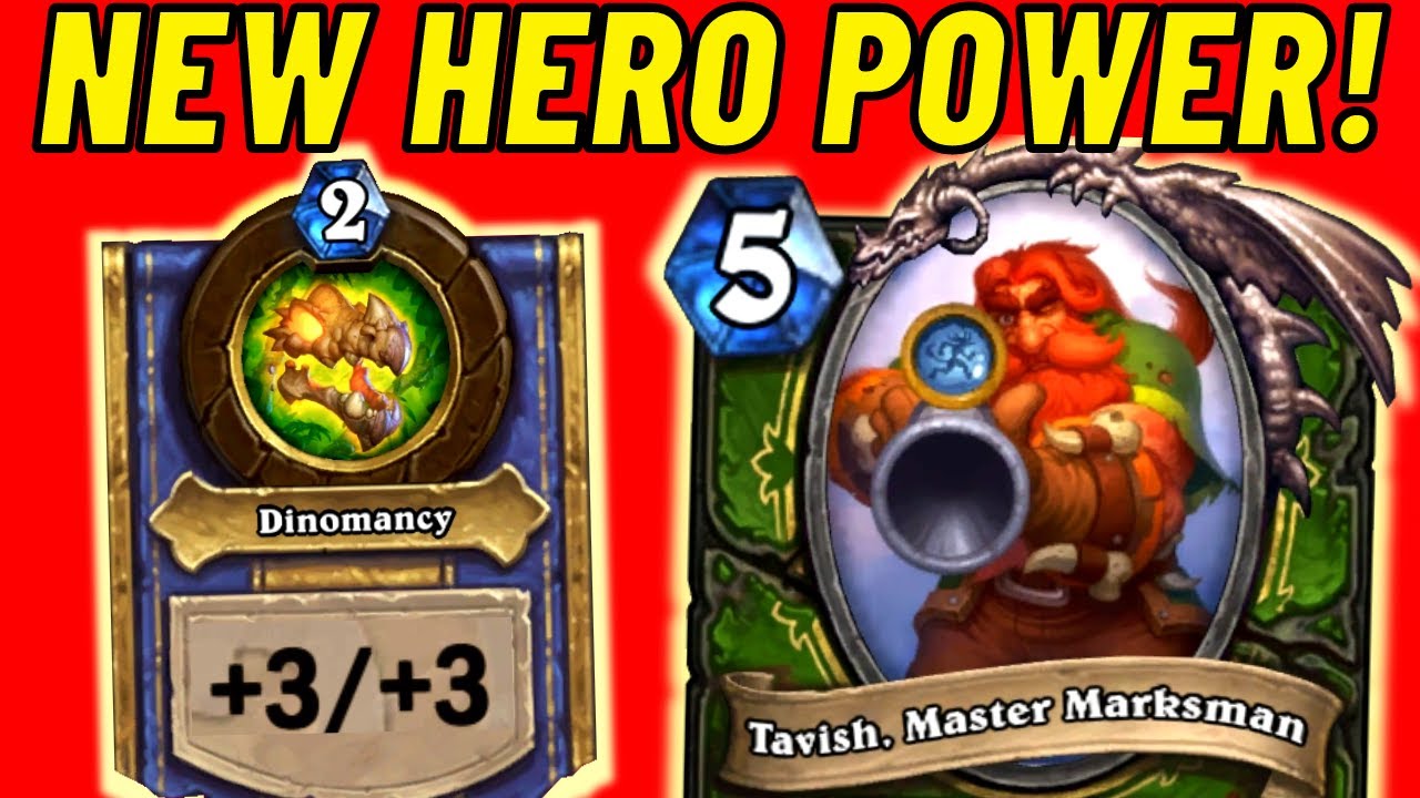 Hunter has a NEW Hero Power?! - YouTube