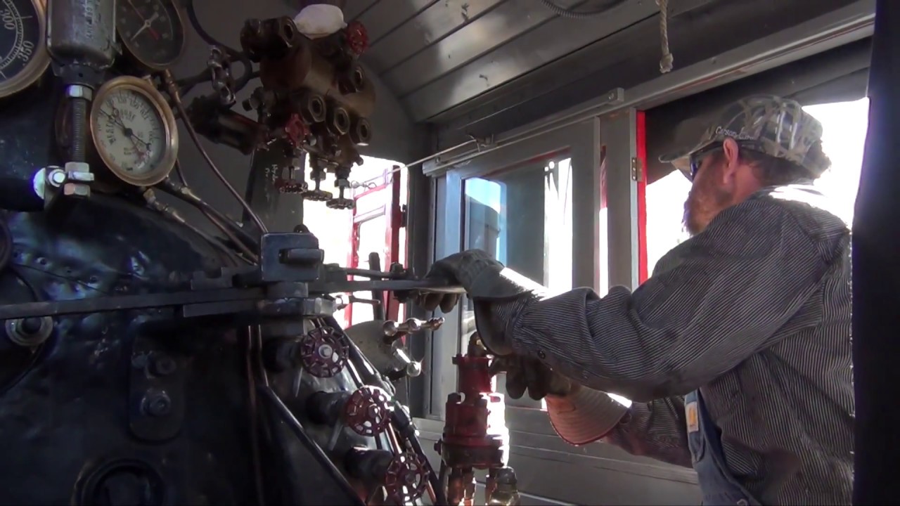 Southern Pacific No. 18 Cab Ride At Laws - YouTube